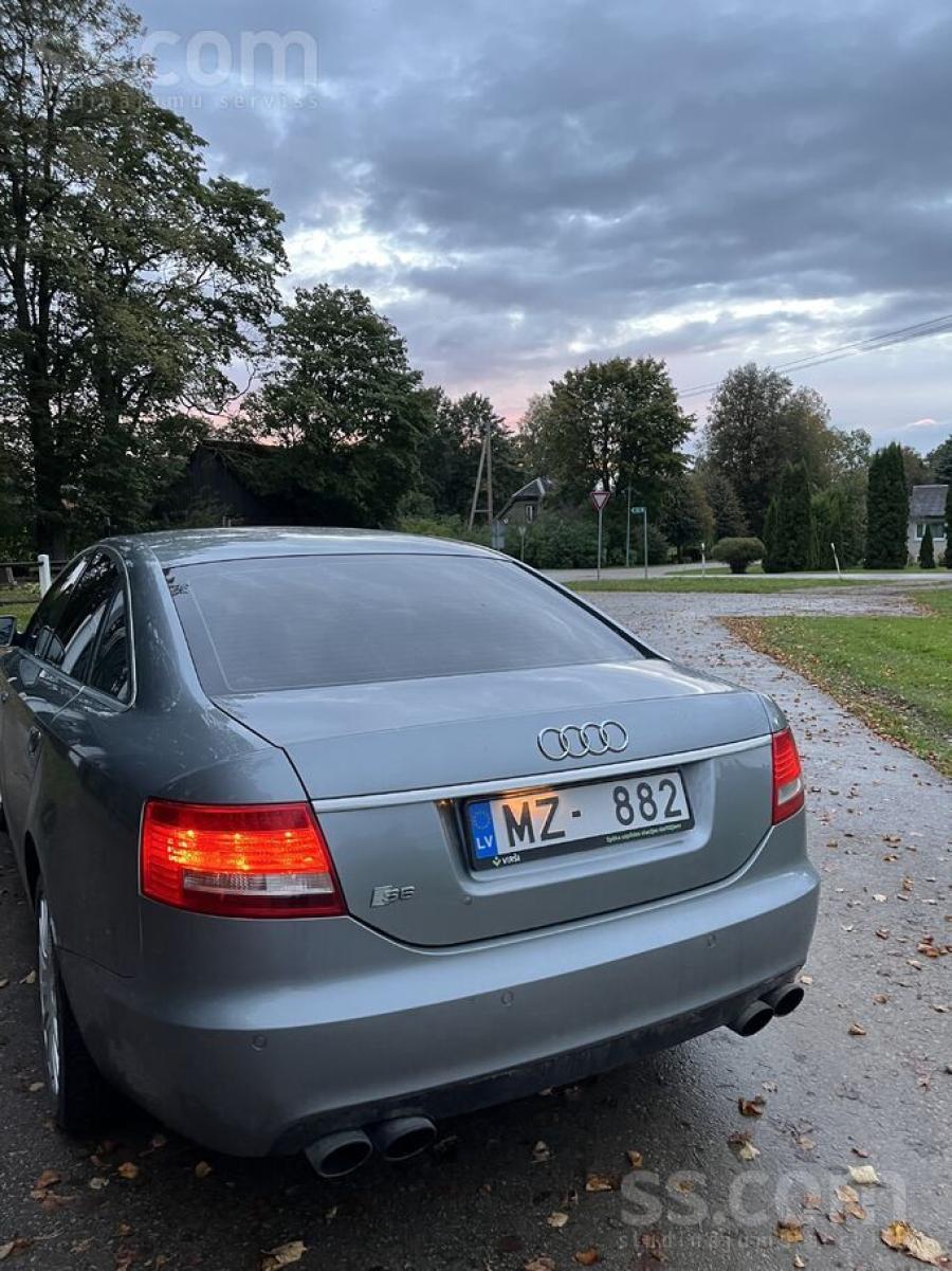 Grey Audi A6 2007 in Aizkraukle, with an engine capacity of 2.70 L and mileage of 316 thousand km for 3200 €, photo 4 on AUTOMOTO.COM.LV
