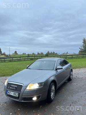 Grey Audi A6 2007 in Aizkraukle, with an engine capacity of 2.70 L and mileage of 316 thousand km for 3200 €, photo 6 on AUTOMOTO.COM.LV