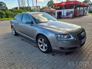 Grey Audi A6 2007 in Riga, with an engine capacity of 3.00 L and mileage of 340 thousand km for 3500 €, photo  on AUTOMOTO.COM.LV