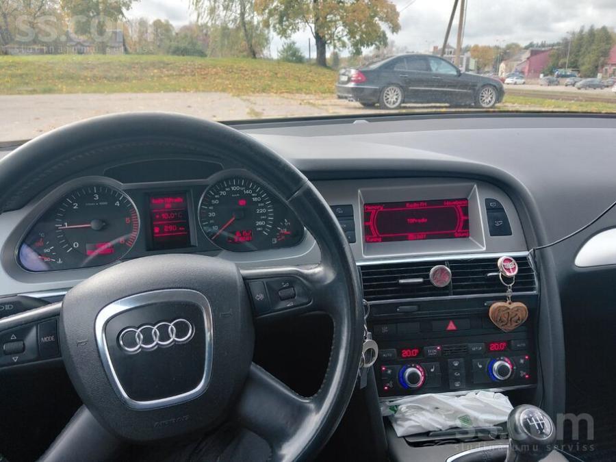 Серый Ауди А6 2007 в Мадона, объемом двигателя 2.70 л и пробегом 300 тыс. км за 2600 €, фото 8 на AUTOMOTO.COM.LV