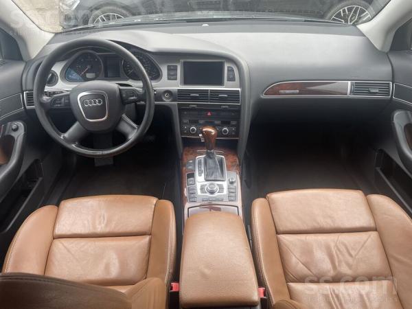 Grey Audi A6 2007 in Jelgava, with an engine capacity of 3.00 L and mileage of 376 thousand km for 4500 €, photo 7 on AUTOMOTO.COM.LV