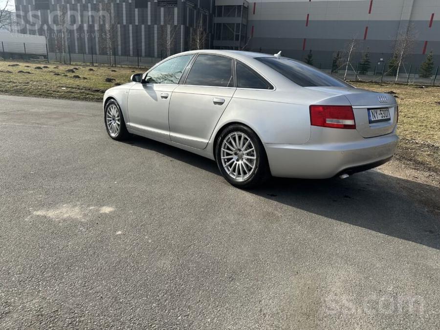 Pelēks Audi A6 2008 Rīga, ar dzinēja tilpumu 3.00 L un nobraukumu 269 tūkst. km par 4800 €, foto 6 vietnē AUTOMOTO.COM.LV