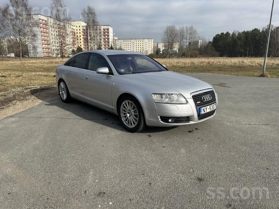 Pelēks Audi A6 2008 Rīga, ar dzinēja tilpumu 3.00 L un nobraukumu 269 tūkst. km par 4800 €, foto 7 vietnē AUTOMOTO.COM.LV