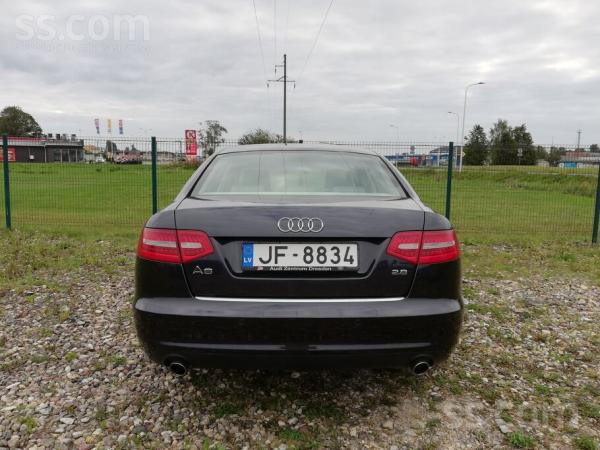 Pelēks Audi A6 2008 Saldus, ar dzinēja tilpumu 2.80 L un nobraukumu 116 tūkst. km par 4600 €, foto 6 vietnē AUTOMOTO.COM.LV
