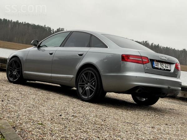 Grey Audi A6 2008 in Jurmala, with an engine capacity of 2.80 L and mileage of 0 thousand km for 5550 €, photo 10 on AUTOMOTO.COM.LV