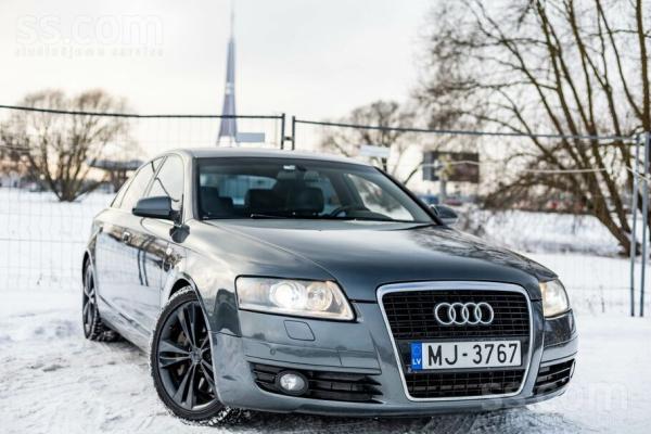 Pelēks Audi A6 2008 Rīga, ar dzinēja tilpumu 3.00 L un nobraukumu 360 tūkst. km par 5390 €, foto 2 vietnē AUTOMOTO.COM.LV