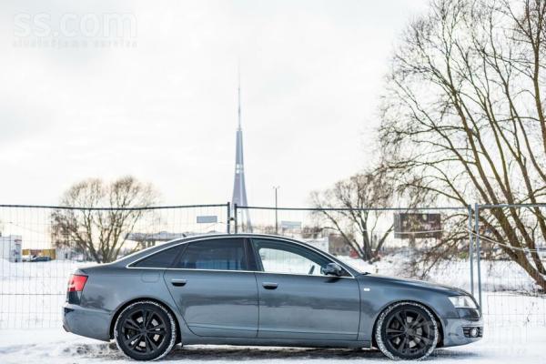 Pelēks Audi A6 2008 Rīga, ar dzinēja tilpumu 3.00 L un nobraukumu 360 tūkst. km par 5390 €, foto 5 vietnē AUTOMOTO.COM.LV