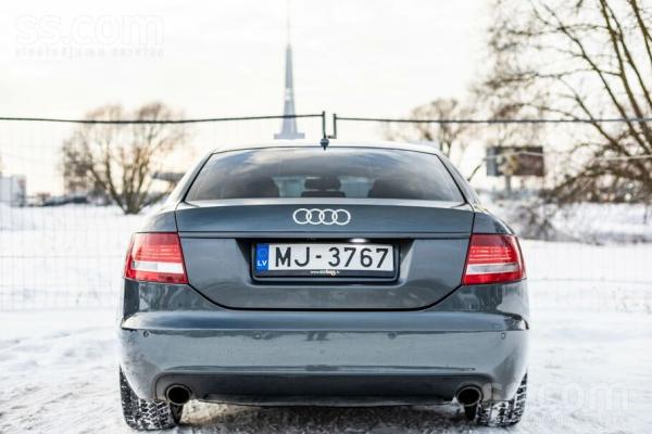 Pelēks Audi A6 2008 Rīga, ar dzinēja tilpumu 3.00 L un nobraukumu 360 tūkst. km par 5390 €, foto 7 vietnē AUTOMOTO.COM.LV