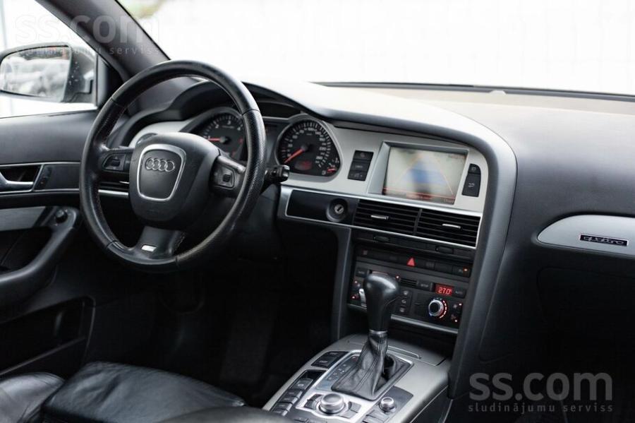 Pelēks Audi A6 2008 Rīga, ar dzinēja tilpumu 3.00 L un nobraukumu 360 tūkst. km par 5390 €, foto 25 vietnē AUTOMOTO.COM.LV