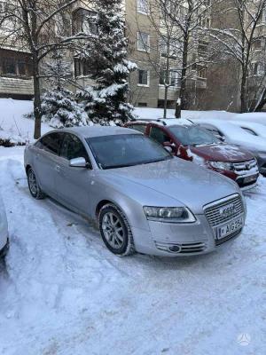 Pelēks Audi A6 2008 Viļņa, ar dzinēja tilpumu 2.97 L un nobraukumu 280 tūkst. km par 5200 €, foto  vietnē AUTOMOTO.COM.LV