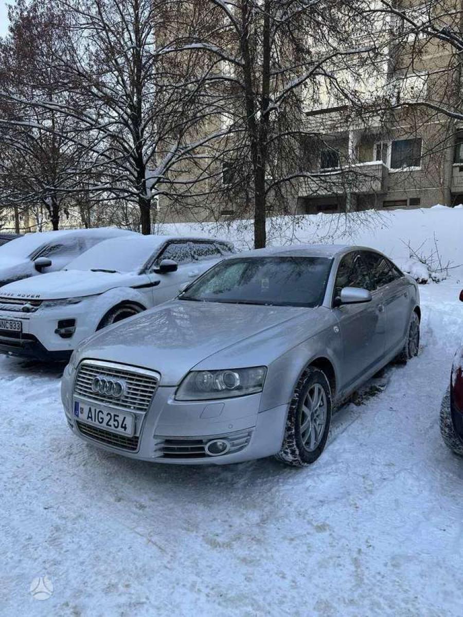 Pelēks Audi A6 2008 Viļņa, ar dzinēja tilpumu 2.97 L un nobraukumu 280 tūkst. km par 5200 €, foto 2 vietnē AUTOMOTO.COM.LV