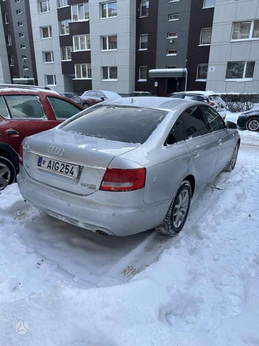 Pelēks Audi A6 2008 Viļņa, ar dzinēja tilpumu 2.97 L un nobraukumu 280 tūkst. km par 5200 €, foto 6 vietnē AUTOMOTO.COM.LV