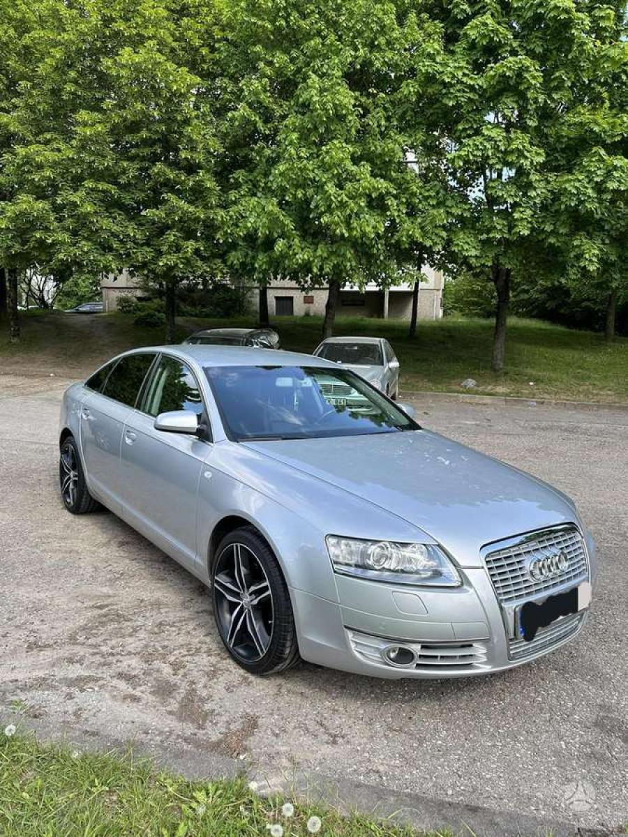 Pelēks Audi A6 2008 Viļņa, ar dzinēja tilpumu 2.97 L un nobraukumu 280 tūkst. km par 5200 €, foto 13 vietnē AUTOMOTO.COM.LV