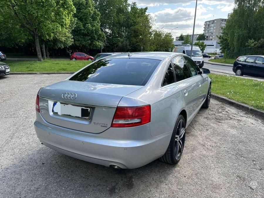 Pelēks Audi A6 2008 Viļņa, ar dzinēja tilpumu 2.97 L un nobraukumu 280 tūkst. km par 5200 €, foto 14 vietnē AUTOMOTO.COM.LV
