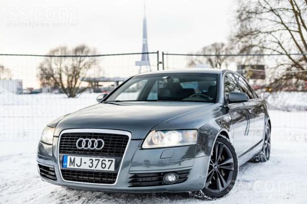 Pelēks Audi A6 2008 Rīga, ar dzinēja tilpumu 3.00 L un nobraukumu 360 tūkst. km par 4390 €, foto 1 vietnē AUTOMOTO.COM.LV