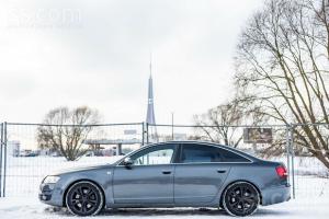 Pelēks Audi A6 2008 Rīga, ar dzinēja tilpumu 3.00 L un nobraukumu 360 tūkst. km par 4390 €, foto 4 vietnē AUTOMOTO.COM.LV