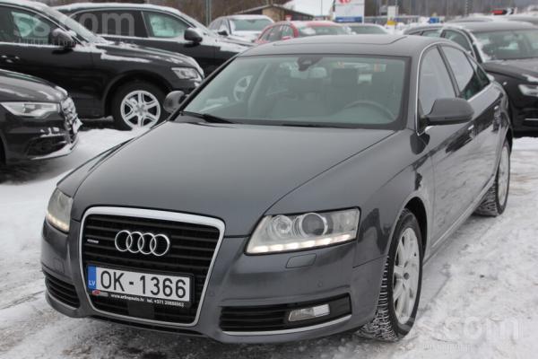 Grey Audi A6 2008 in Tukums, with an engine capacity of 3.00 L and mileage of 538 thousand km for 4990 €, photo 1 on AUTOMOTO.COM.LV