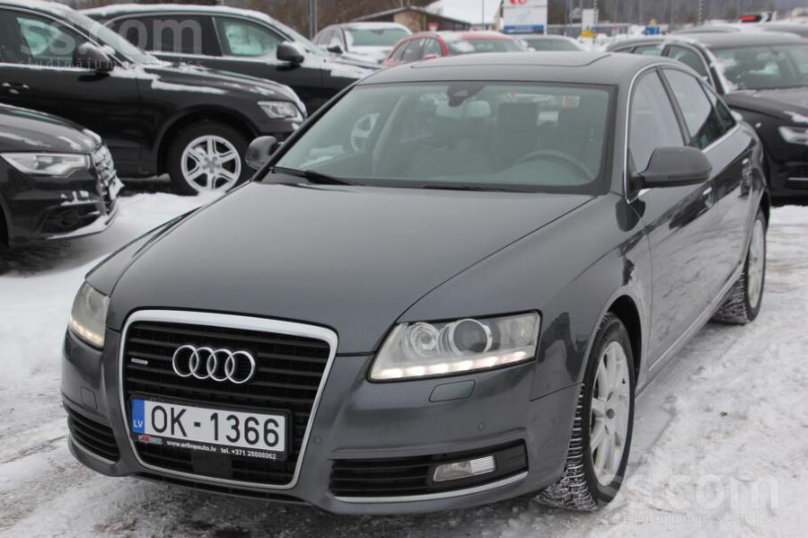 Grey Audi A6 2008 in Tukums, with an engine capacity of 3.00 L and mileage of 538 thousand km for 4990 €, photo 1 on AUTOMOTO.COM.LV