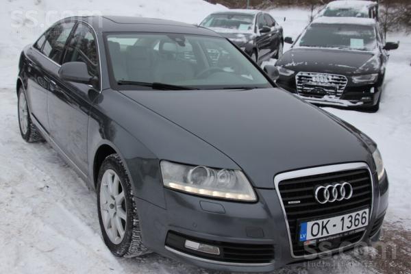 Grey Audi A6 2008 in Tukums, with an engine capacity of 3.00 L and mileage of 538 thousand km for 4990 €, photo 3 on AUTOMOTO.COM.LV