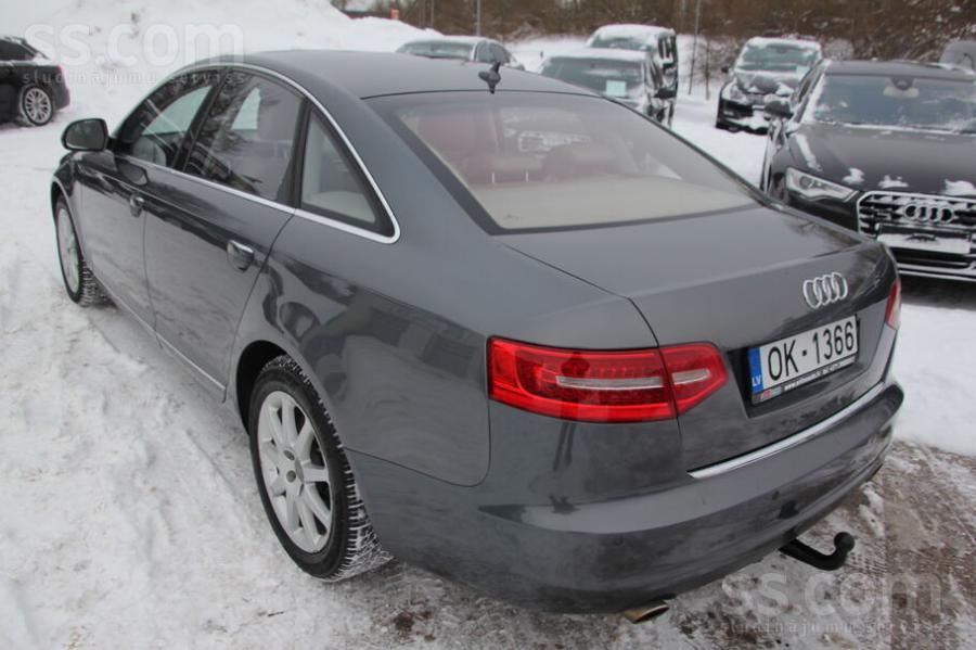 Grey Audi A6 2008 in Tukums, with an engine capacity of 3.00 L and mileage of 538 thousand km for 4990 €, photo 4 on AUTOMOTO.COM.LV