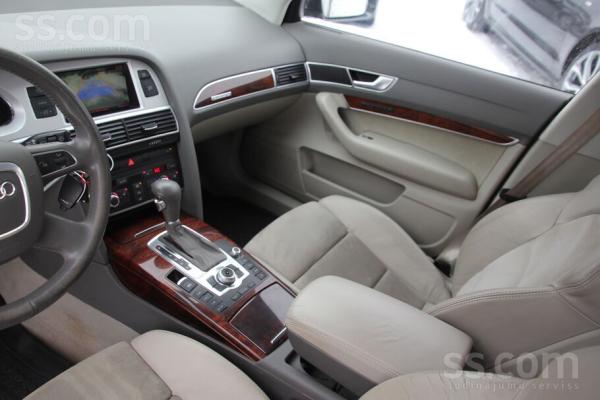Grey Audi A6 2008 in Tukums, with an engine capacity of 3.00 L and mileage of 538 thousand km for 4990 €, photo 7 on AUTOMOTO.COM.LV