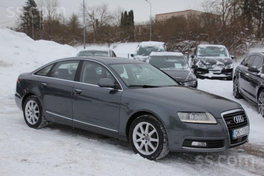 Grey Audi A6 2008 in Tukums, with an engine capacity of 3.00 L and mileage of 538 thousand km for 4990 €, photo 26 on AUTOMOTO.COM.LV