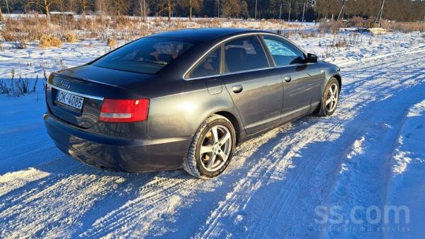 Pelēks Audi A6 2008 Rīga, ar dzinēja tilpumu 2.70 L un nobraukumu 305 tūkst. km par 3499 €, foto 3 vietnē AUTOMOTO.COM.LV