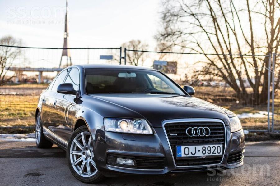 Pelēks Audi A6 2008 Rīga, ar dzinēja tilpumu 3.00 L un nobraukumu 354 tūkst. km par 7490 €, foto 2 vietnē AUTOMOTO.COM.LV