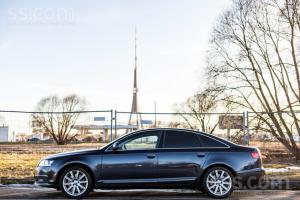 Pelēks Audi A6 2008 Rīga, ar dzinēja tilpumu 3.00 L un nobraukumu 354 tūkst. km par 7490 €, foto 4 vietnē AUTOMOTO.COM.LV