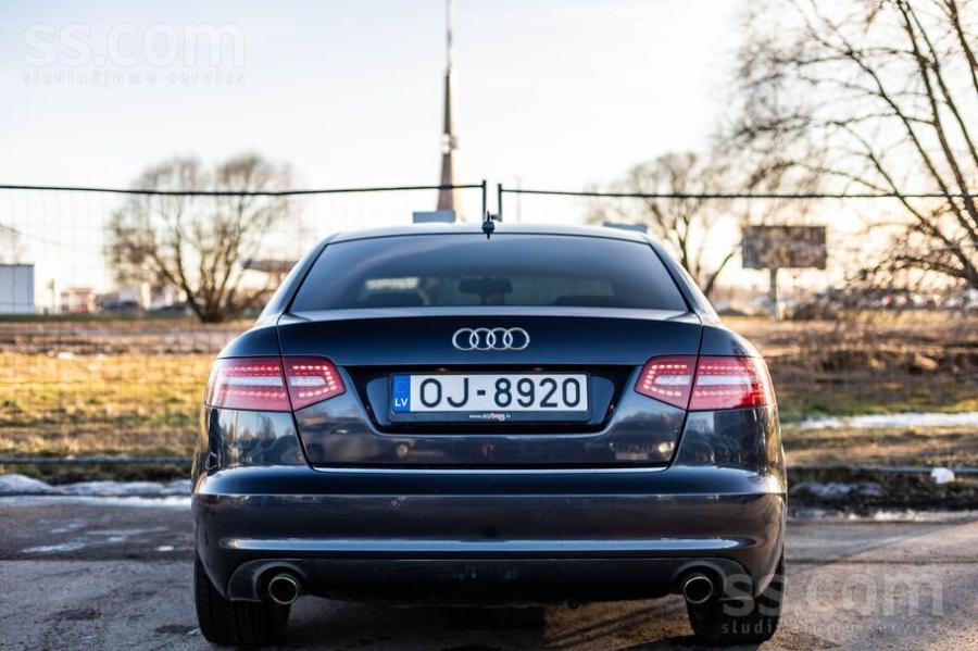 Pelēks Audi A6 2008 Rīga, ar dzinēja tilpumu 3.00 L un nobraukumu 354 tūkst. km par 7490 €, foto 8 vietnē AUTOMOTO.COM.LV