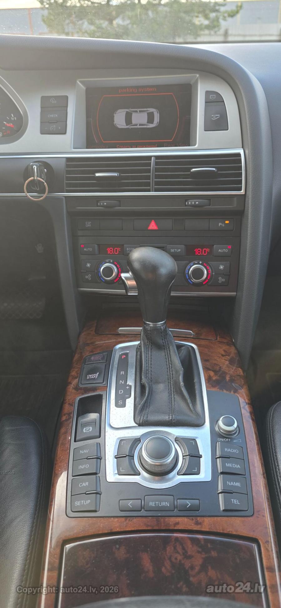 Grey Audi A6 2008 in Tartu, with an engine capacity of 3.00 L and mileage of 358 thousand km for 3200 €, photo 9 on AUTOMOTO.COM.LV