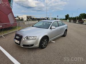 Grey Audi A6 2008 in Riga, with an engine capacity of 2.70 L and mileage of 352 thousand km for 3450 €, photo  on AUTOMOTO.COM.LV