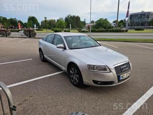 Grey Audi A6 2008 in Riga, with an engine capacity of 2.70 L and mileage of 352 thousand km for 3450 €, photo 3 on AUTOMOTO.COM.LV