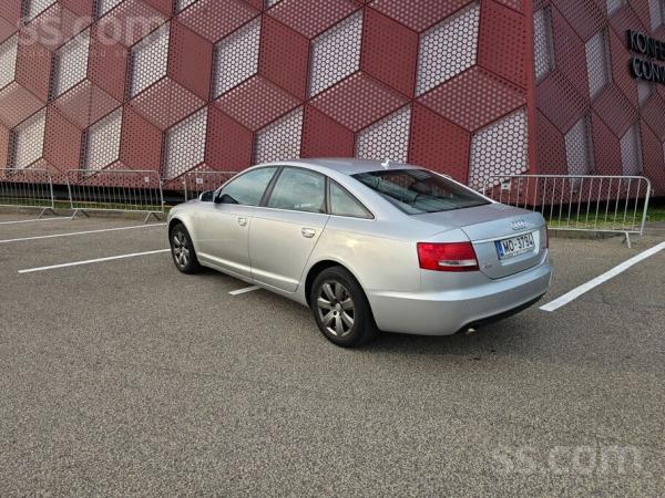 Pelēks Audi A6 2008 Rīga, ar dzinēja tilpumu 2.70 L un nobraukumu 352 tūkst. km par 3450 €, foto 5 vietnē AUTOMOTO.COM.LV