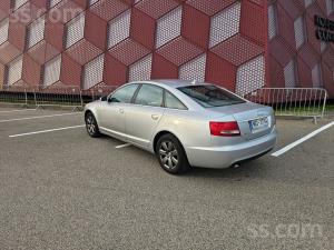 Grey Audi A6 2008 in Riga, with an engine capacity of 2.70 L and mileage of 352 thousand km for 3450 €, photo 6 on AUTOMOTO.COM.LV