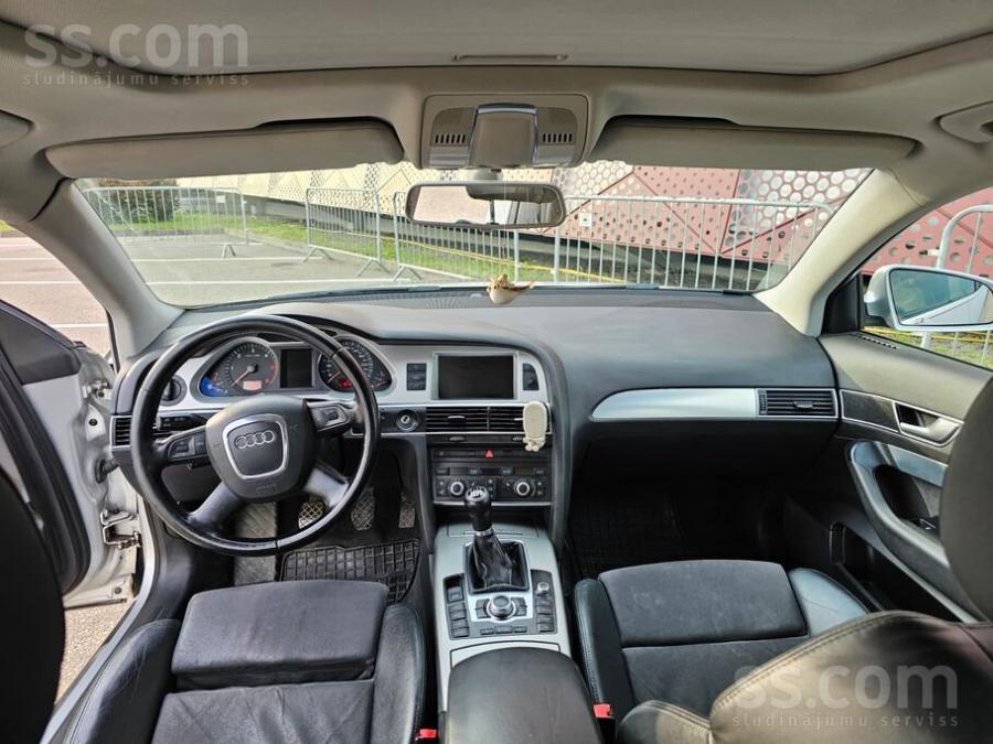 Grey Audi A6 2008 in Riga, with an engine capacity of 2.70 L and mileage of 352 thousand km for 3450 €, photo 12 on AUTOMOTO.COM.LV