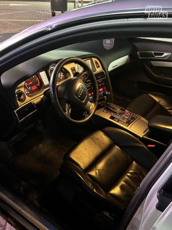 Grey Audi A6 2008 in Siauliai, with an engine capacity of 3.00 L and mileage of 470 thousand km for 1600 €, photo 6 on AUTOMOTO.COM.LV