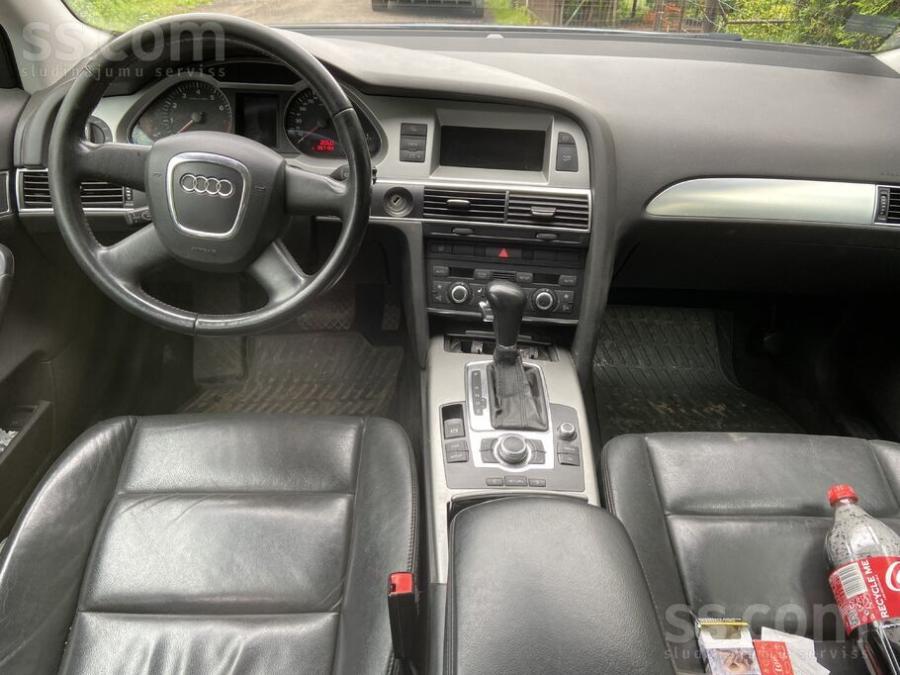 Pelēks Audi A6 2008 Valmiera, ar dzinēja tilpumu 2.00 L un nobraukumu 340 tūkst. km par 2900 €, foto 3 vietnē AUTOMOTO.COM.LV