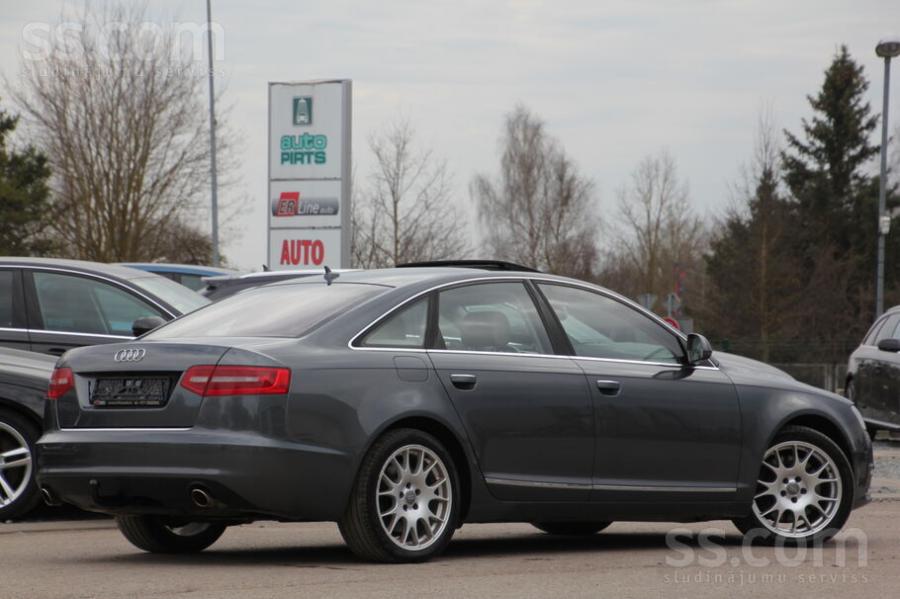Pelēks Audi A6 2008 Tukums, ar dzinēja tilpumu 3.00 L un nobraukumu 538 tūkst. km par 3500 €, foto 3 vietnē AUTOMOTO.COM.LV