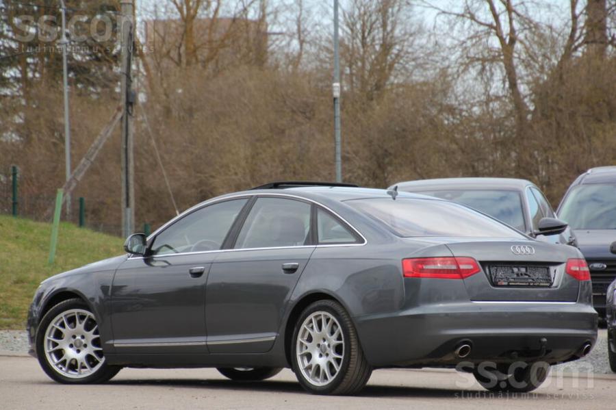 Pelēks Audi A6 2008 Tukums, ar dzinēja tilpumu 3.00 L un nobraukumu 538 tūkst. km par 3500 €, foto 5 vietnē AUTOMOTO.COM.LV