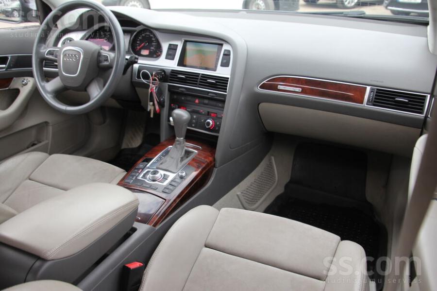 Pelēks Audi A6 2008 Tukums, ar dzinēja tilpumu 3.00 L un nobraukumu 538 tūkst. km par 3500 €, foto 6 vietnē AUTOMOTO.COM.LV