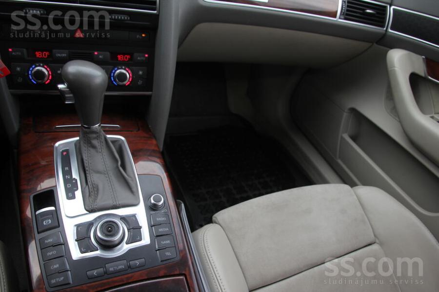 Pelēks Audi A6 2008 Tukums, ar dzinēja tilpumu 3.00 L un nobraukumu 538 tūkst. km par 3500 €, foto 9 vietnē AUTOMOTO.COM.LV