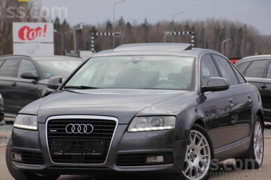Pelēks Audi A6 2008 Tukums, ar dzinēja tilpumu 3.00 L un nobraukumu 538 tūkst. km par 3500 €, foto 12 vietnē AUTOMOTO.COM.LV