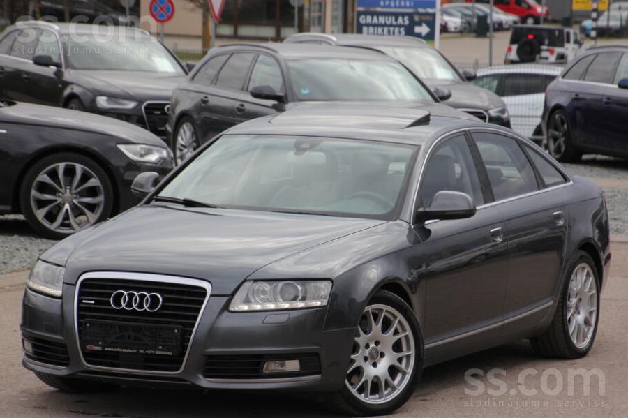 Pelēks Audi A6 2008 Tukums, ar dzinēja tilpumu 3.00 L un nobraukumu 538 tūkst. km par 3500 €, foto 21 vietnē AUTOMOTO.COM.LV
