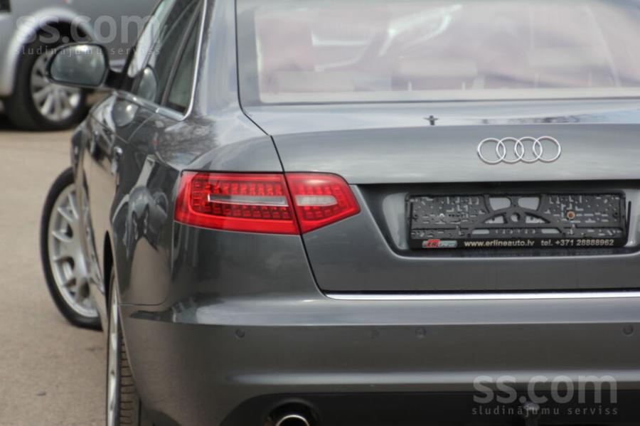 Pelēks Audi A6 2008 Tukums, ar dzinēja tilpumu 3.00 L un nobraukumu 538 tūkst. km par 3500 €, foto 29 vietnē AUTOMOTO.COM.LV