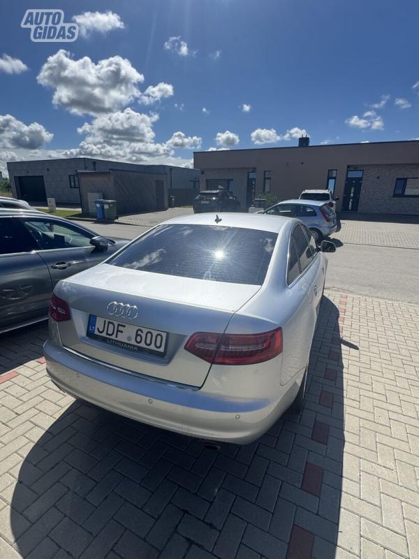 Grey Audi A6 2008 in Klaipeda, with an engine capacity of 2.70 L and mileage of 276 thousand km for 1500 €, photo 4 on AUTOMOTO.COM.LV
