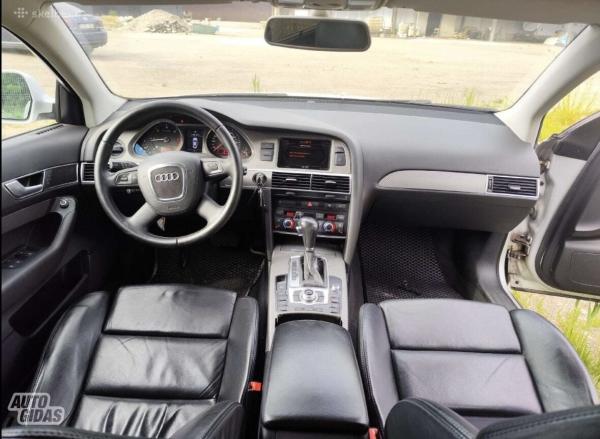 Grey Audi A6 2008 in Klaipeda, with an engine capacity of 2.70 L and mileage of 276 thousand km for 1500 €, photo 5 on AUTOMOTO.COM.LV
