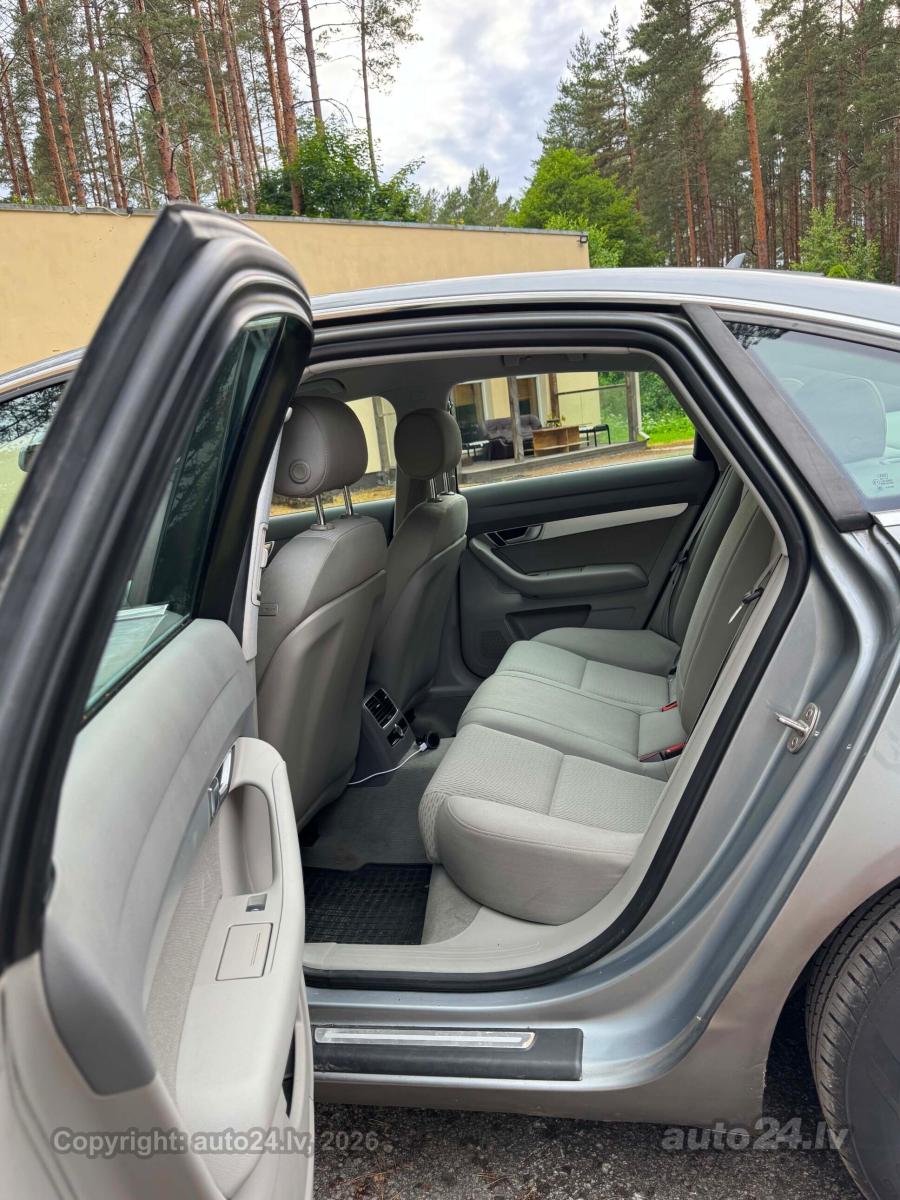 Grey Audi A6 2008 in Tallinn, with an engine capacity of 2.00 L and mileage of 295 thousand km for 2000 €, photo 8 on AUTOMOTO.COM.LV