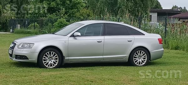 Grey Audi A6 2008 in Riga, with an engine capacity of 2.70 L and mileage of 0 thousand km for 3750 €, photo 1 on AUTOMOTO.COM.LV