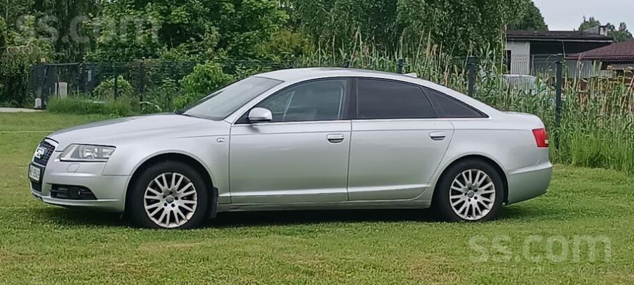 Grey Audi A6 2008 in Riga, with an engine capacity of 2.70 L and mileage of 0 thousand km for 3750 €, photo 1 on AUTOMOTO.COM.LV